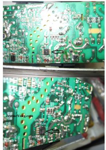 Burnt Power IC In Power Supply Identified | Electronics Repair And ...