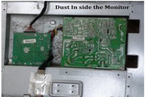 LCD Monitor With Hazy Display Repaired | Electronics Repair And ...