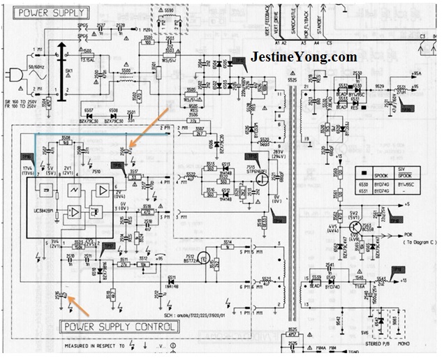 Tv Schematic Diagram Diagram Board