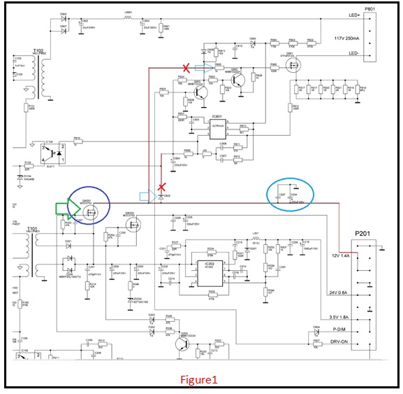 Schematic Diagram Led Tv