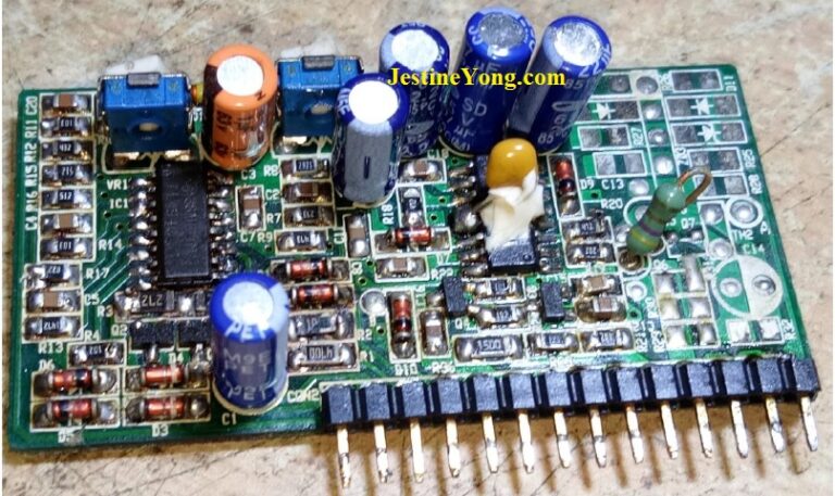SMD Resistor Found Burnt And Displaced In Enhance SMPS Model SFX-200D ...