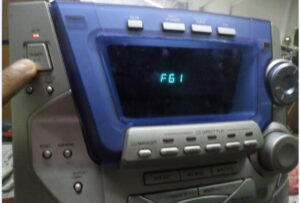 Panasonic Hi-Fi With Error F61 Repaired | Electronics Repair And ...