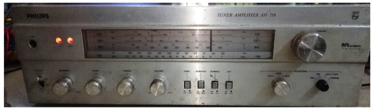 Rejuvenation Of PHILIPS Tuner Amplifier Model AH719 | Electronics ...