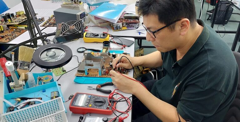Completed Another Basic Electronics Repair Course For 11 Participants ...